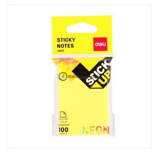 Jual Deli Post It Memo Sticky Notes 76X51mm (100sheets) EA02202 ...
