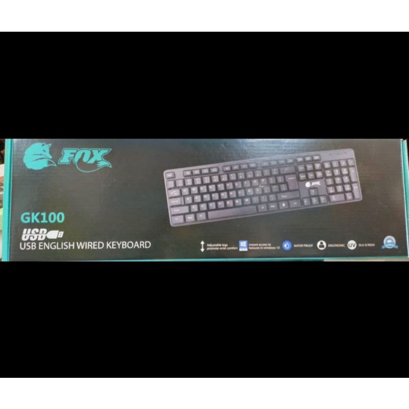Jual KEYBOARD USB FOX | Shopee Indonesia