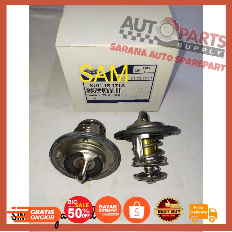 Jual thermostart thermostat termostat ford ranger 2.5 2.9 3.0 mazda bt50 mazda 2 | Shopee Indonesia