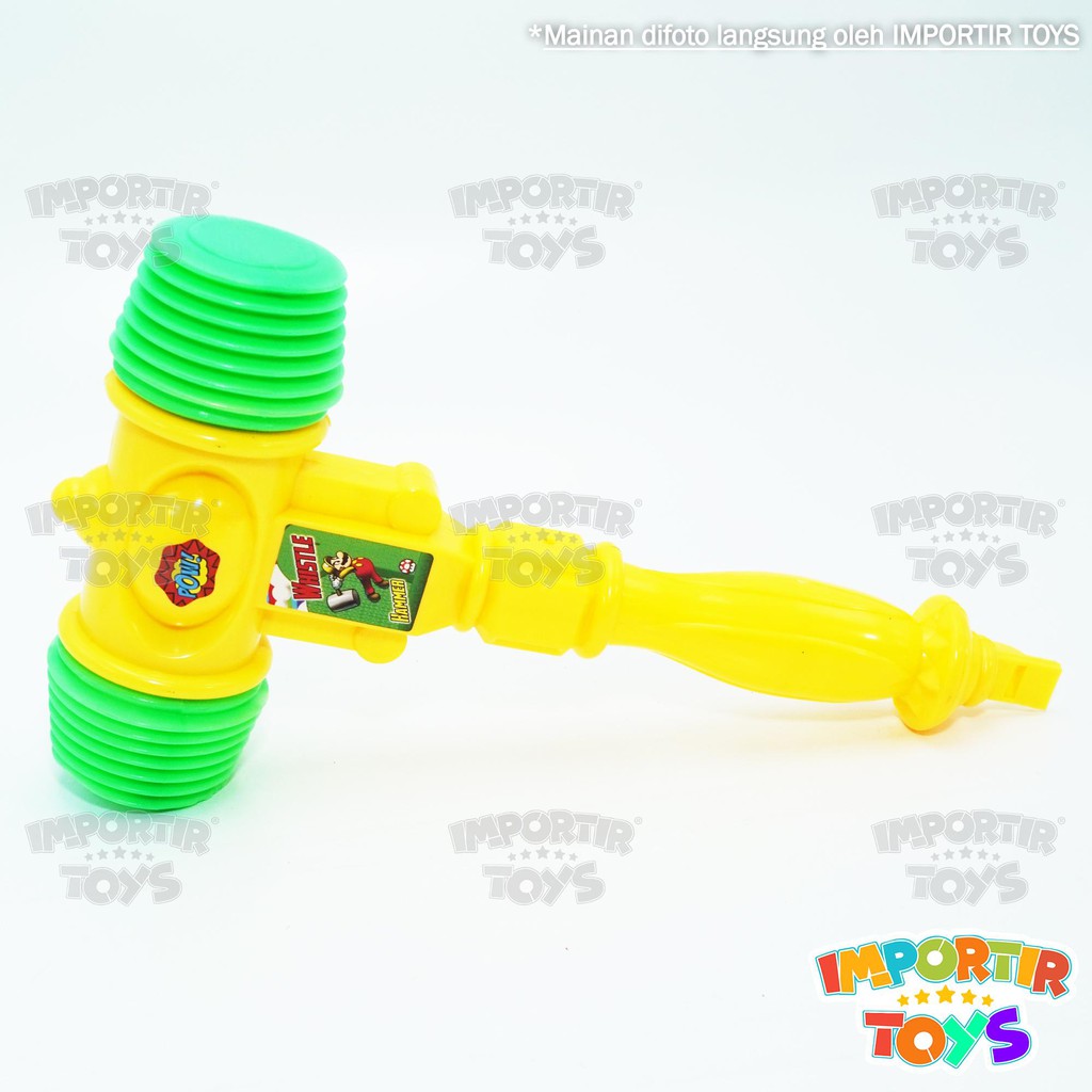 Jual Mainan Anak Palu Hammer Bunyi Lucu Palu Cit Cit Panjang Kids ...