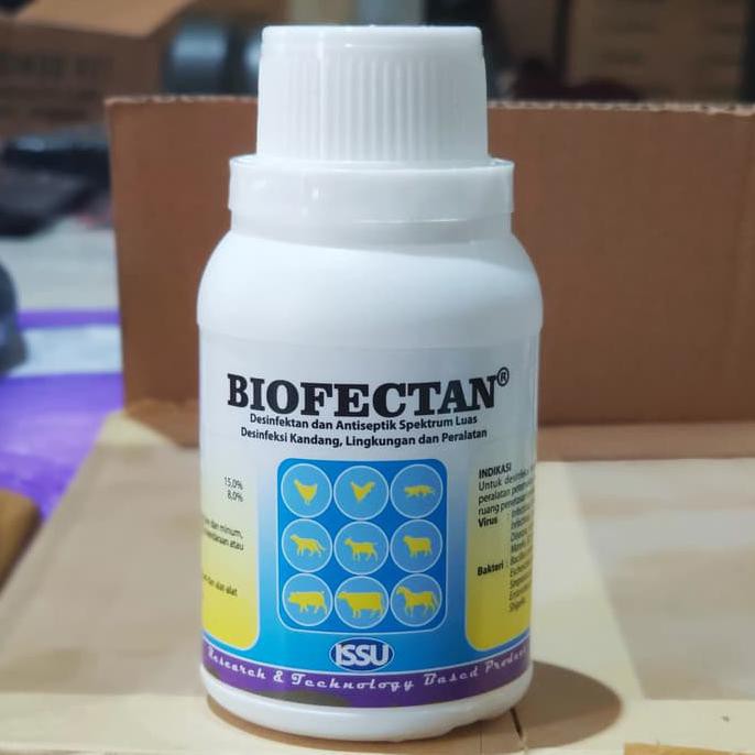 Jual Desinfektan Bakteri Virus Biofectan Issu 100 Ml Anps Ori | Shopee ...