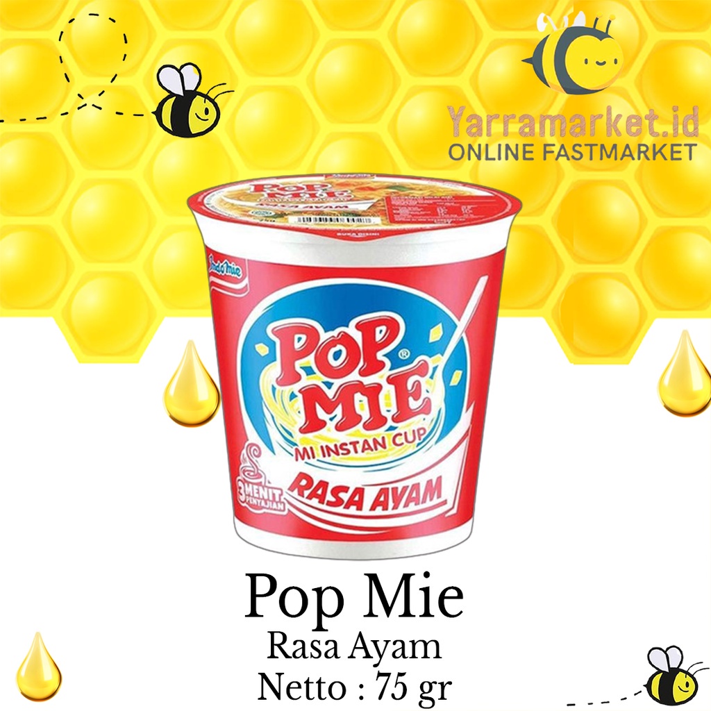 Jual POP MIE INSTAN CUP RASA AYAM 75gr | Shopee Indonesia