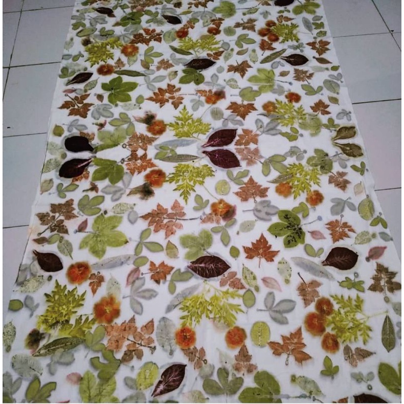 Jual Kain Batik ecoprint Katun | Shopee Indonesia