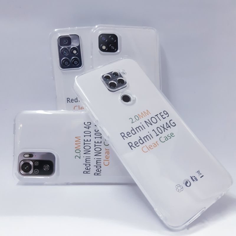 Jual Softcase Clear Case 2mm Redmi 10C 9A 9C 10A Note 10 Pro Note 9 ...