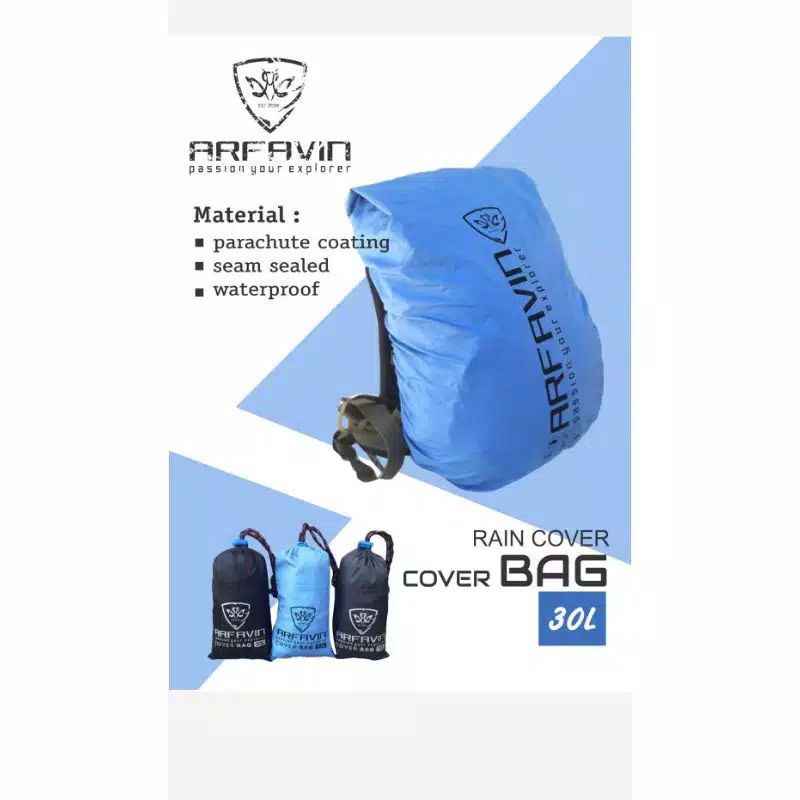 Jual RAIN COVER BAG/COVER BAG/RAIN COVER 30L.BAHAN TASLAN BALOON FULL ...