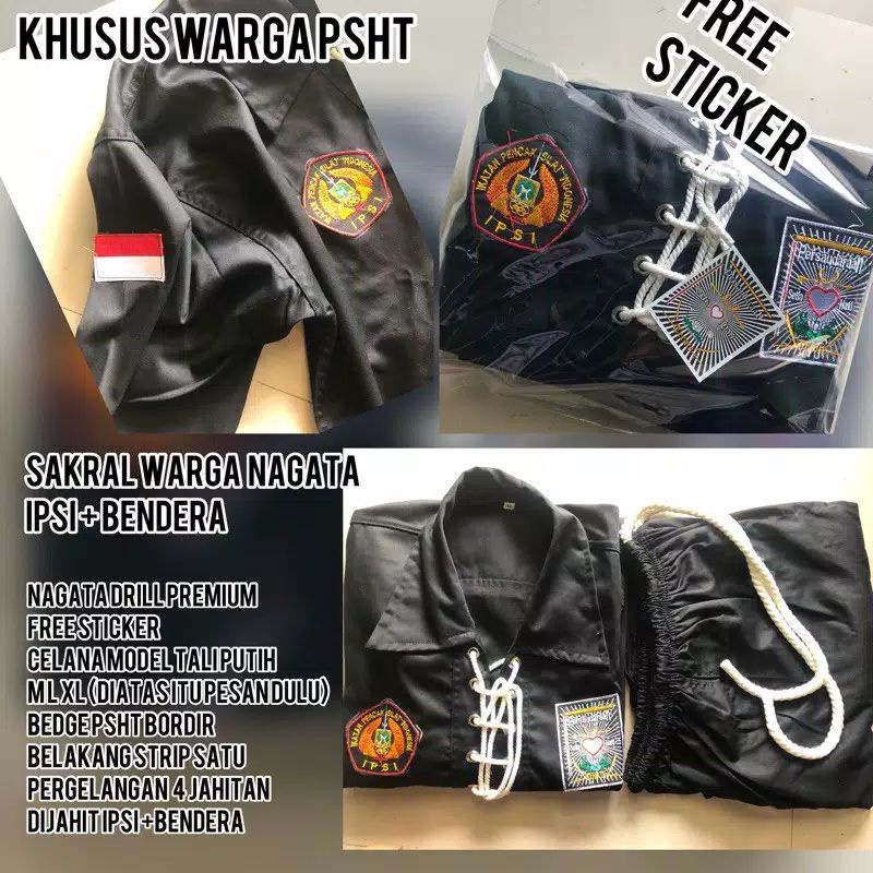 Jual SAKRAL WARGA PSHT NAGATA drill // Sakral NAGATA Bed ipsi free ...