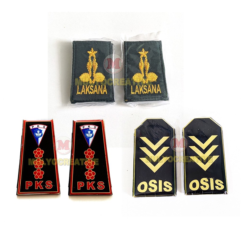 Jual Evolet Logo Custom - Epolet Pangkat Emblem Custom | Shopee Indonesia
