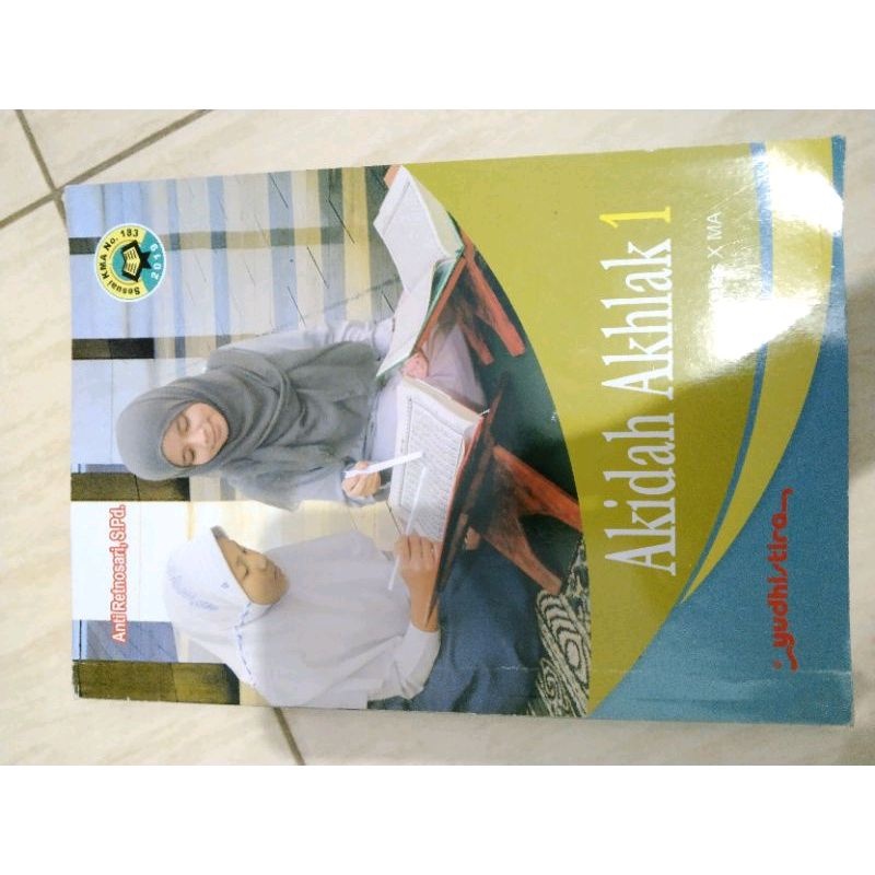 Jual Buku Akidah Akhlak kelas X 10 Yudhistira | Shopee Indonesia