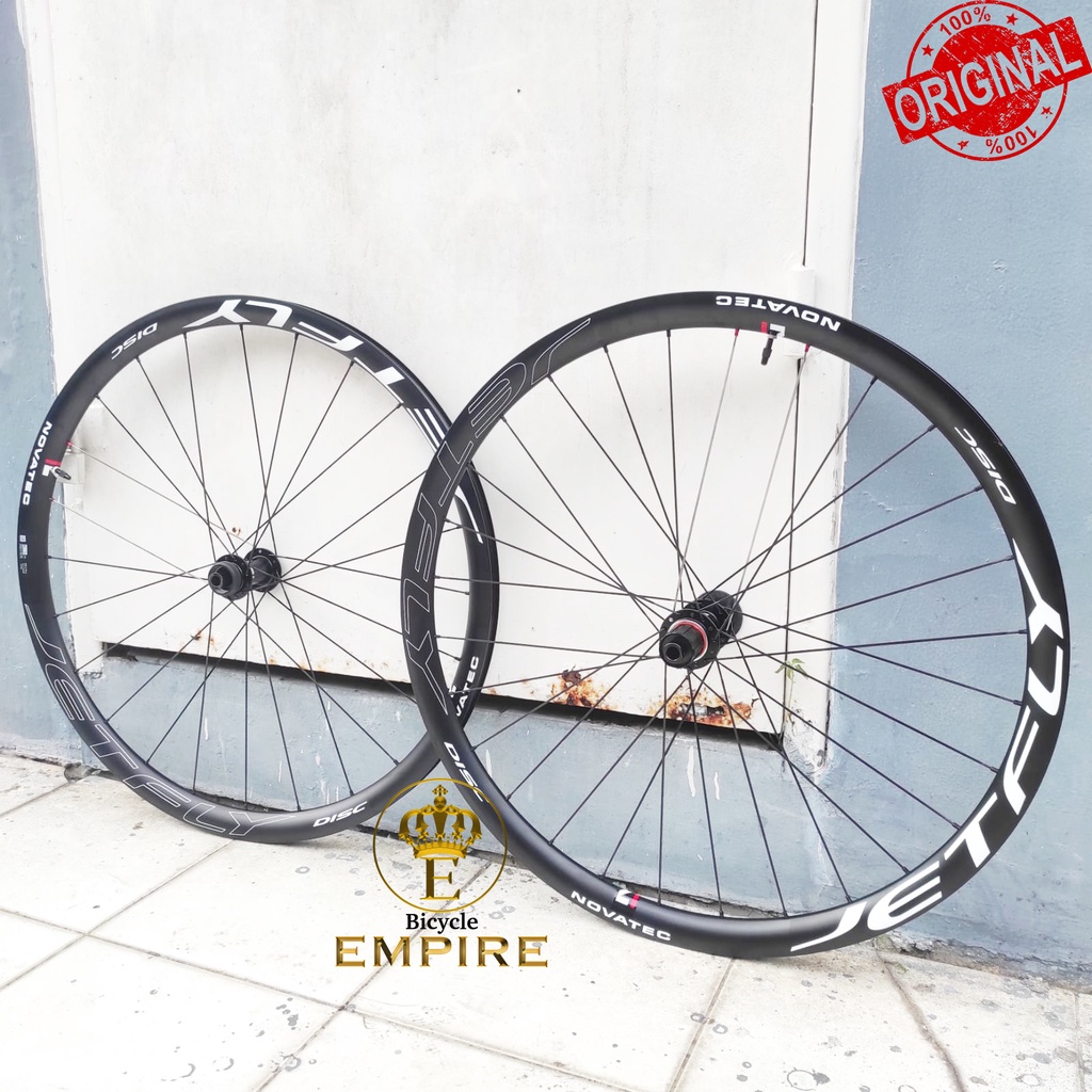 Jual Wheelset Roadbike 700c Novatec Jetfly Disc Brake Velg Roda 700 ...