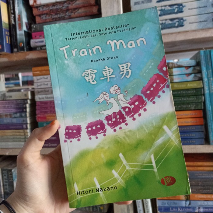 Jual Novel Train Man Densha Otoko Hitori Nakano preloved original ...