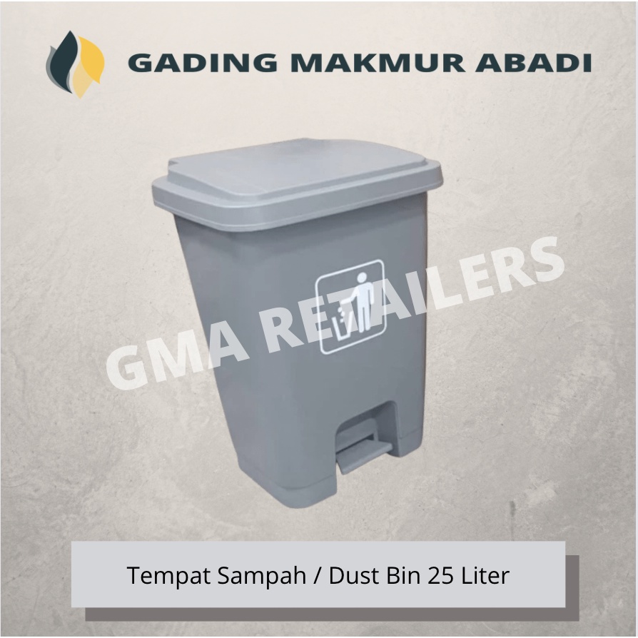 Jual Tempat Sampah / Dust Bin HDPE (25 Liter) | Shopee Indonesia