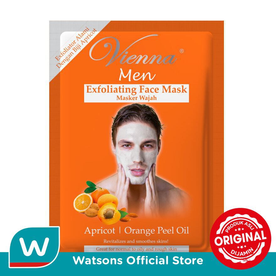 Jual Vienna Facial Mask Men Exfoliate 15ml | Shopee Indonesia
