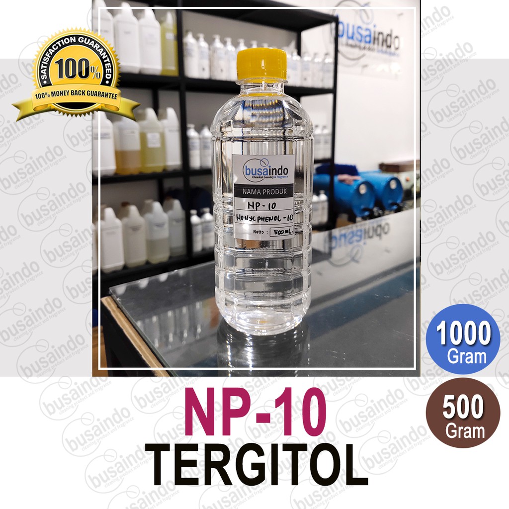 Jual NP 10 / Nonylphenol 10 / Tergitol ( Emulsifier - Surfactant ...