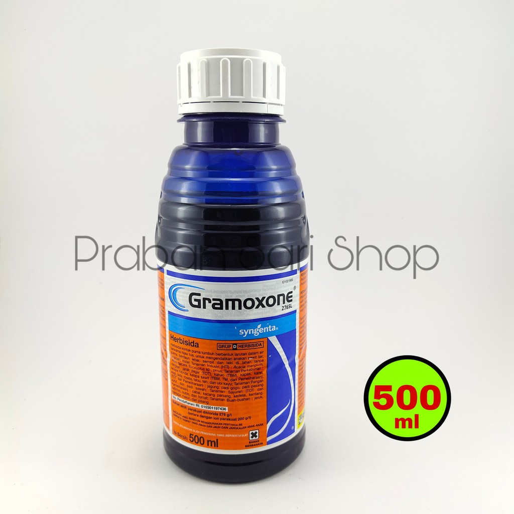 Jual HERBISIDA GRAMOXONE 276 SL OBAT RUMPUT KEMASAN 500 ML | Shopee ...
