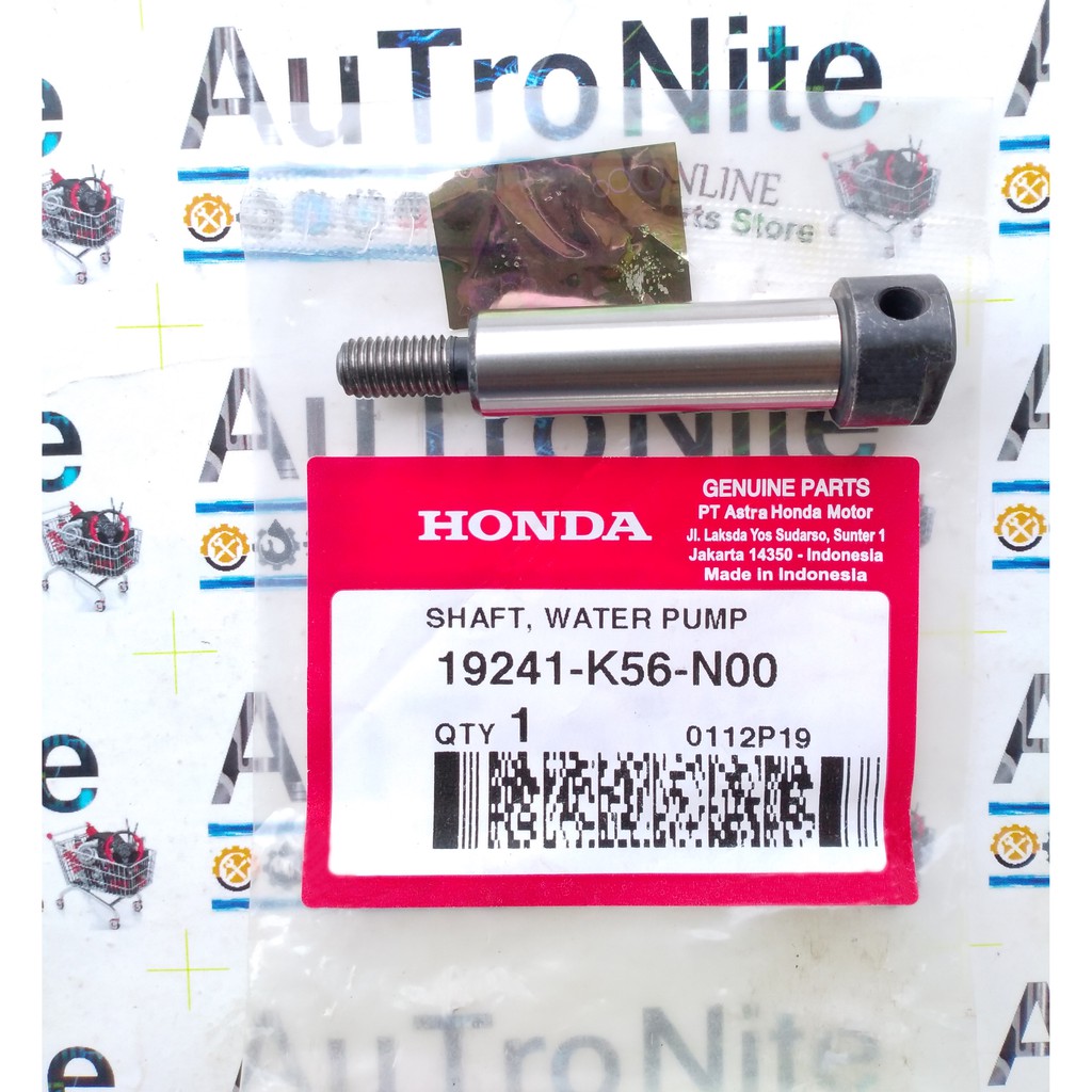 Jual Shaft As Water Pump Radiator 19241-K56-N00 Original Honda Sonic ...