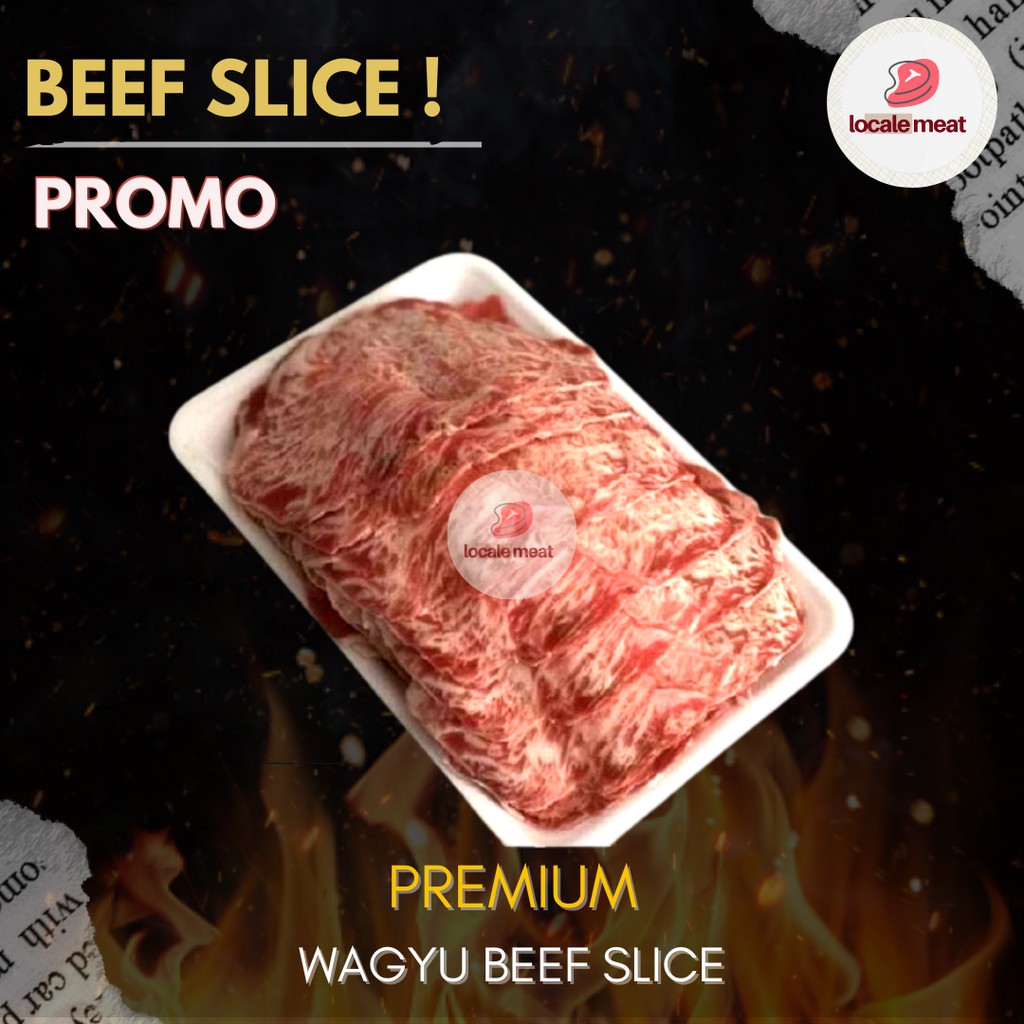 Jual Daging Fresh Premium Wagyu Beef Slice 250 Gram | Shopee Indonesia