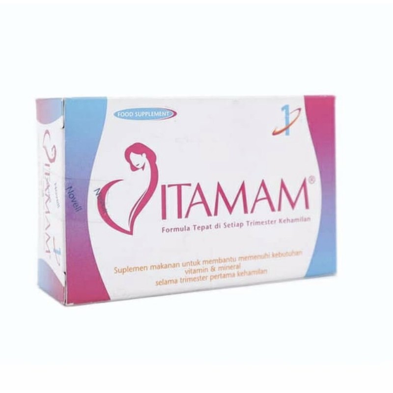 Jual Vitamam 1 box 30 kapsul ( nutrisi lengkap ibu hamil trimester 1 ...