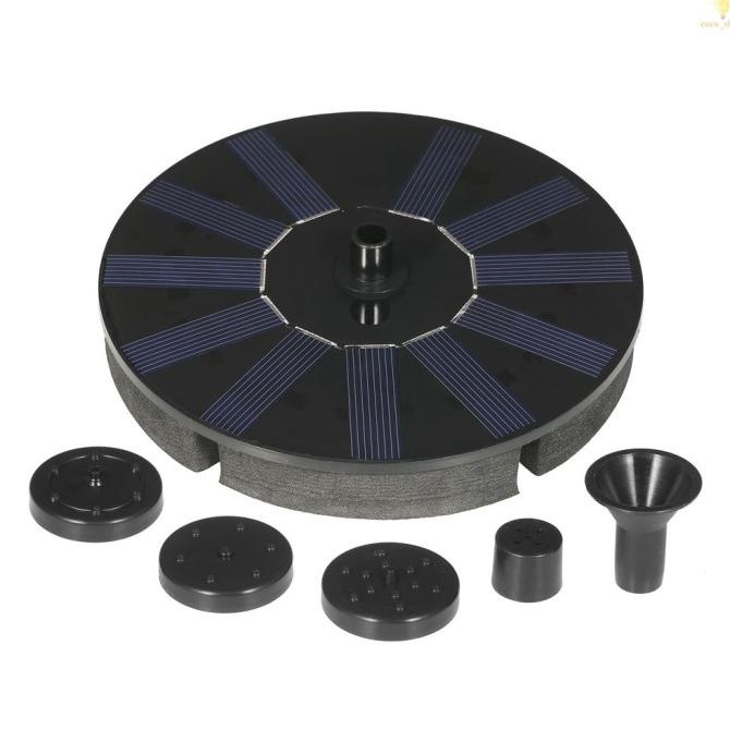 Jual Solar Fountain Pump Solar Powered Water Pump Floating Fountain ...