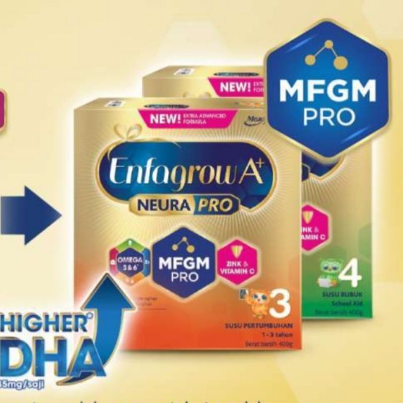 Jual Enfagrow A+ 3 1800 gr / Enfagrow 4 1800 gr rasa Vanilla/ Original ...