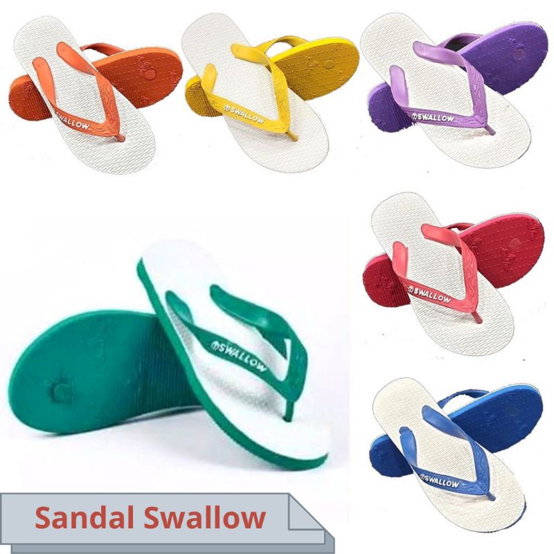 Jual Sandal Swallow Modern Sandal Swallow Sendal Jepit Sawallow ...
