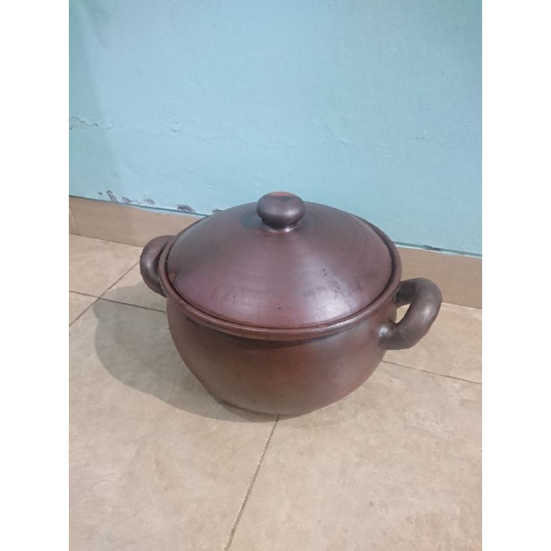 Jual PANCI GERABAH TANAH LIAT DIAMETER-22 CM TEMBIKAR TRADISIONAL JAWA ...