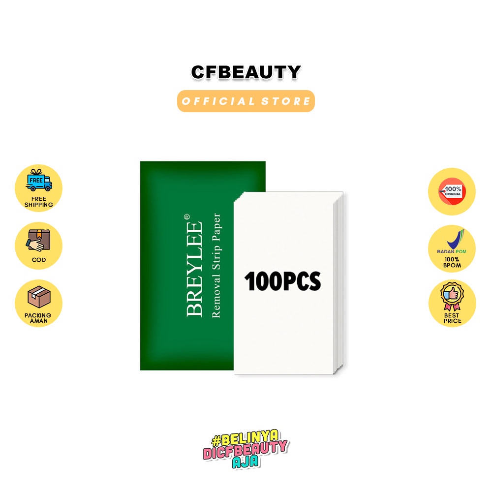 Jual BREYLEE Reffil Paper Blackhead Remover Mask Step 1- BREYLEE Kertas ...