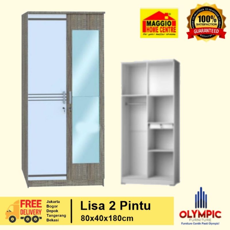 Jual Lemari LLSP Lisa 2P | Shopee Indonesia