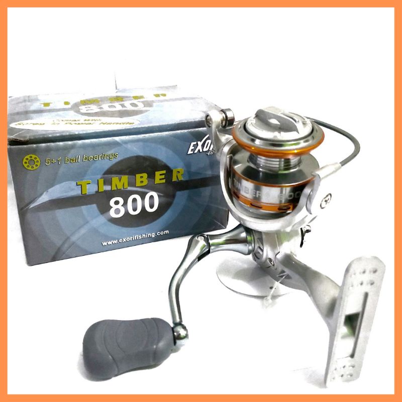 Jual reel exory timber 800(power handle) | Shopee Indonesia