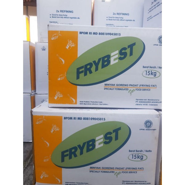 Jual Minyak padat frybest | Shopee Indonesia