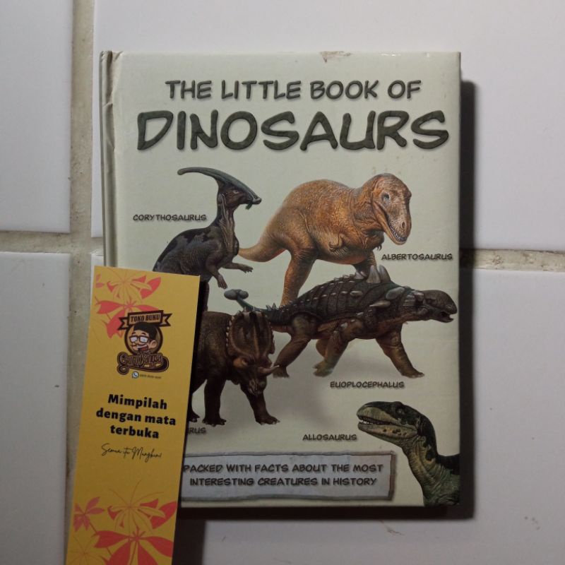 Jual The Little Book of Dinosaurs (Packed with Facts about the Most ...