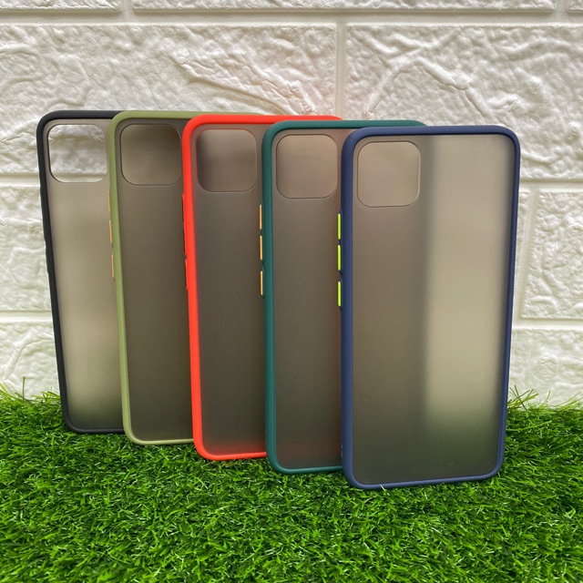 Jual Realme C11/X3 Super Zoom/5 Pro Premium Hybrid Case Black Dove Anti ...