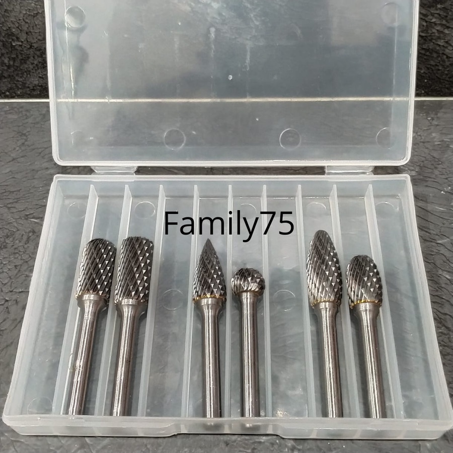 Jual Mata bor cun Mata tuner set 6mm x 12mm Mata bor cuner Ukir Grafir ...