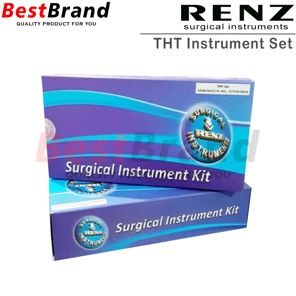 Jual RENZ THT Set Instrument Paket Alat Pemeriksaan Telinga Hidung ...
