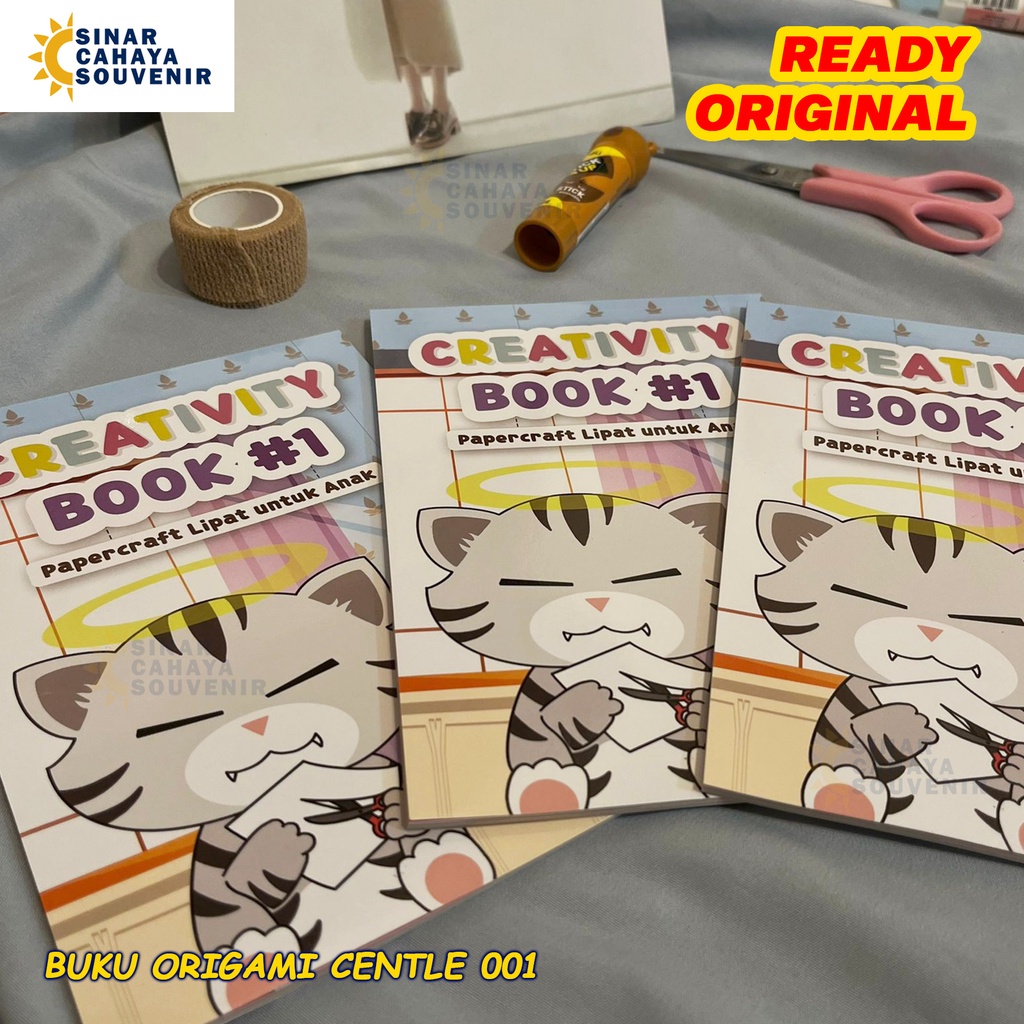 Jual Buku Origami Centle 001 | Papercraft Book | Buku Bergambar Lucu ...