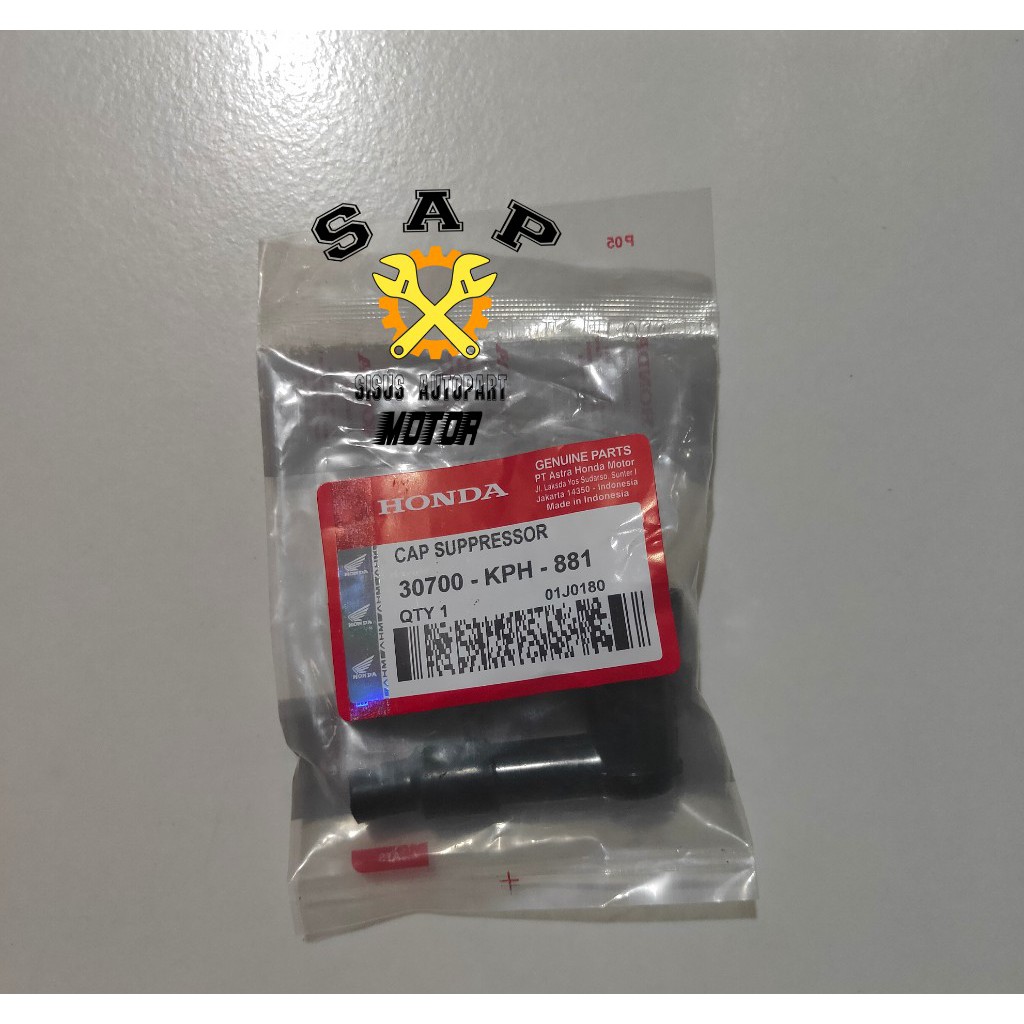 Jual Tutup Busi Supra / Cop Busi Grand / Tutup Busi Honda 30700-KPH-881 ...