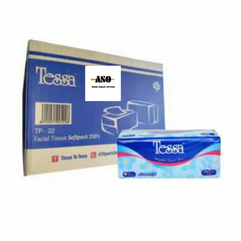 Jual DUS TISU TISSUE TESSA 250'S 1 DUS (ISI 40 ) | Shopee Indonesia
