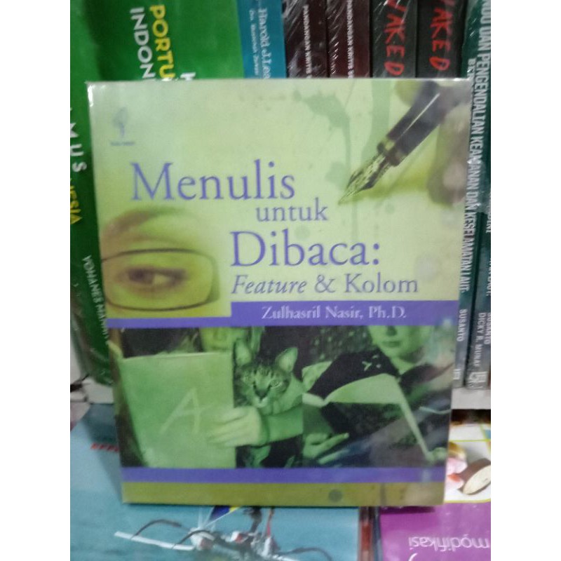 Jual buku menulis untuk dibaca feature dan kolom original | Shopee ...
