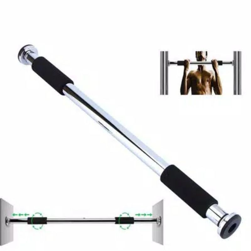 Jual HS alat olahraga door chin up / pull up bar pintu gym fitness ...