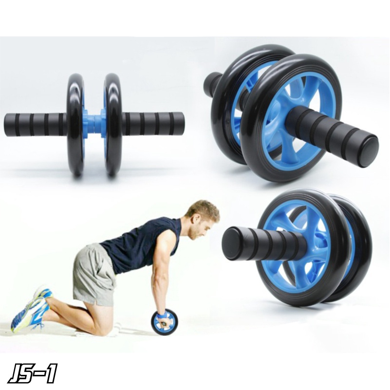Jual Alat Fitness Roller Roda Melatih Latihan Otot Perut Kuat Sporty ...