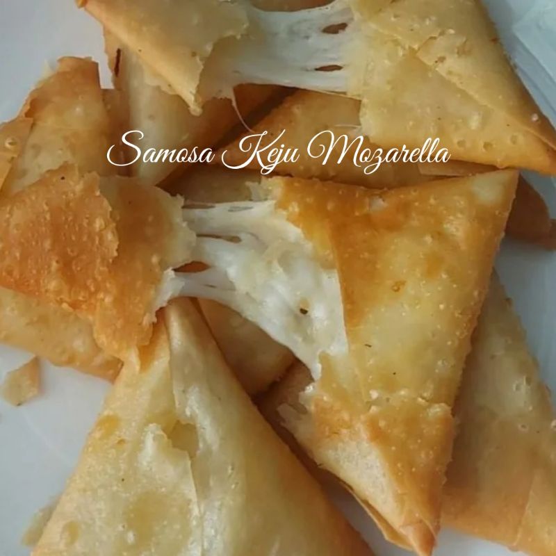 Jual samosa kebab keju mozzarella isi 8 pcs samosa frozen | Shopee ...