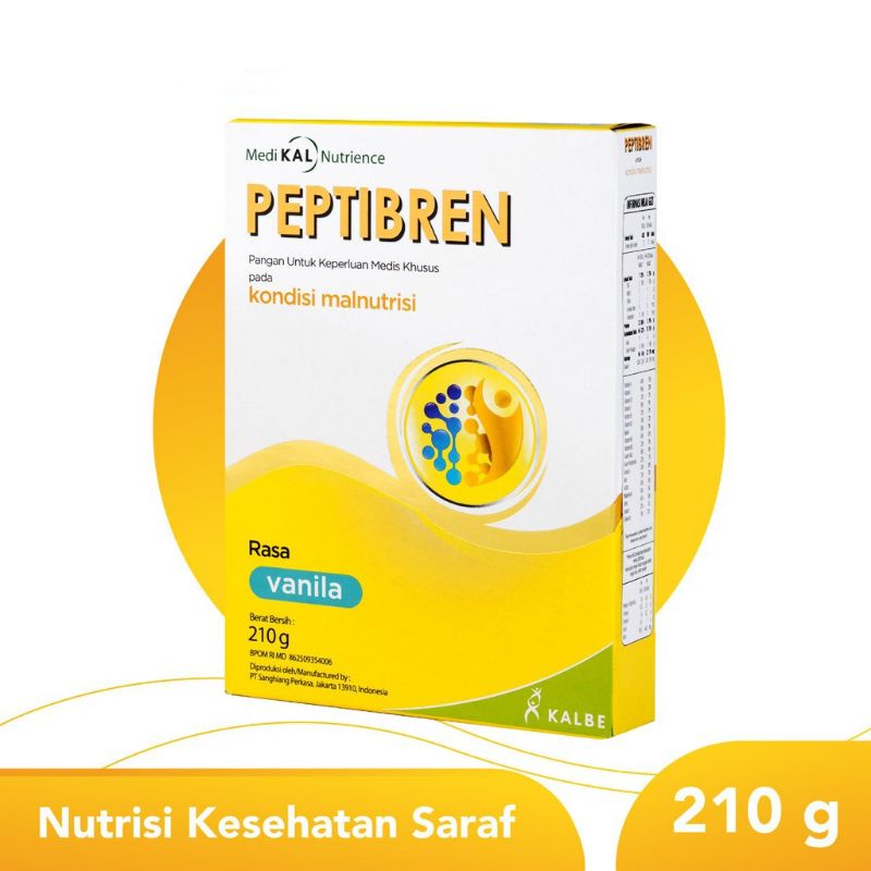 Jual Susu Peptibren Vanilla 210g | Shopee Indonesia