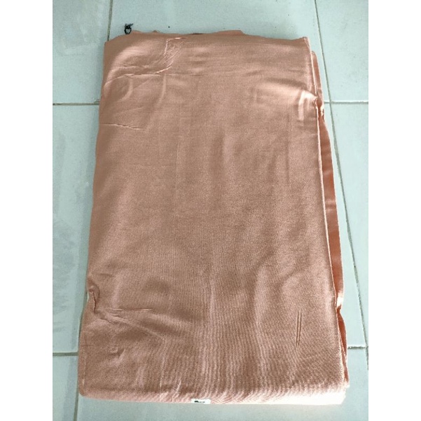 Jual kain rayon polosan/santung/warna soft/warna cerah lebar 115 bahan ...