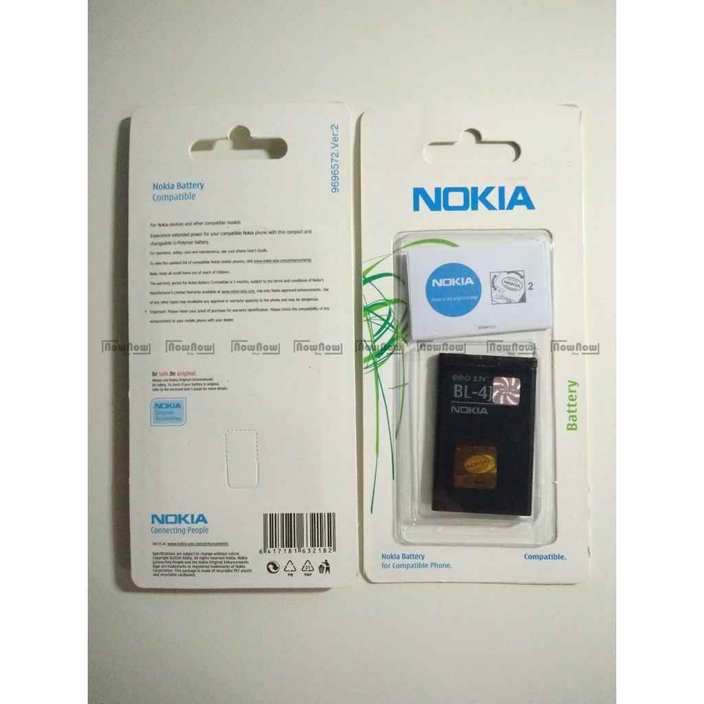 Jual Baterai Nokia BL-4J BL4J Original ORI OEM Batre Battery Batu Batrai | Shopee Indonesia