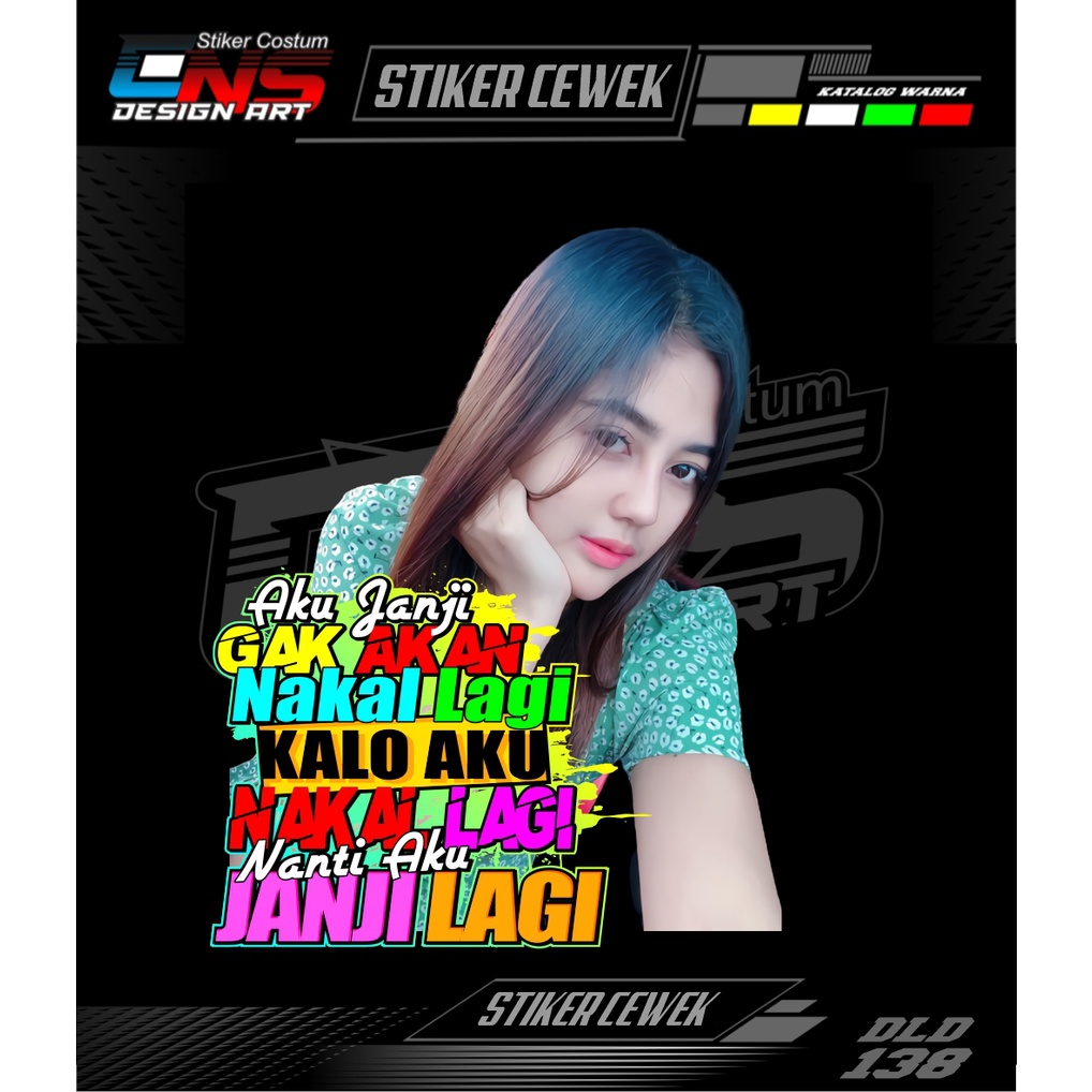 Jual Jual Promo Murah Stiker Cewek Cantik Stiker Vector Hijab Keren ...