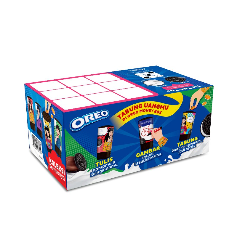 Jual Paket Biskuit Oreo Gempita + Money Box Set | Shopee Indonesia