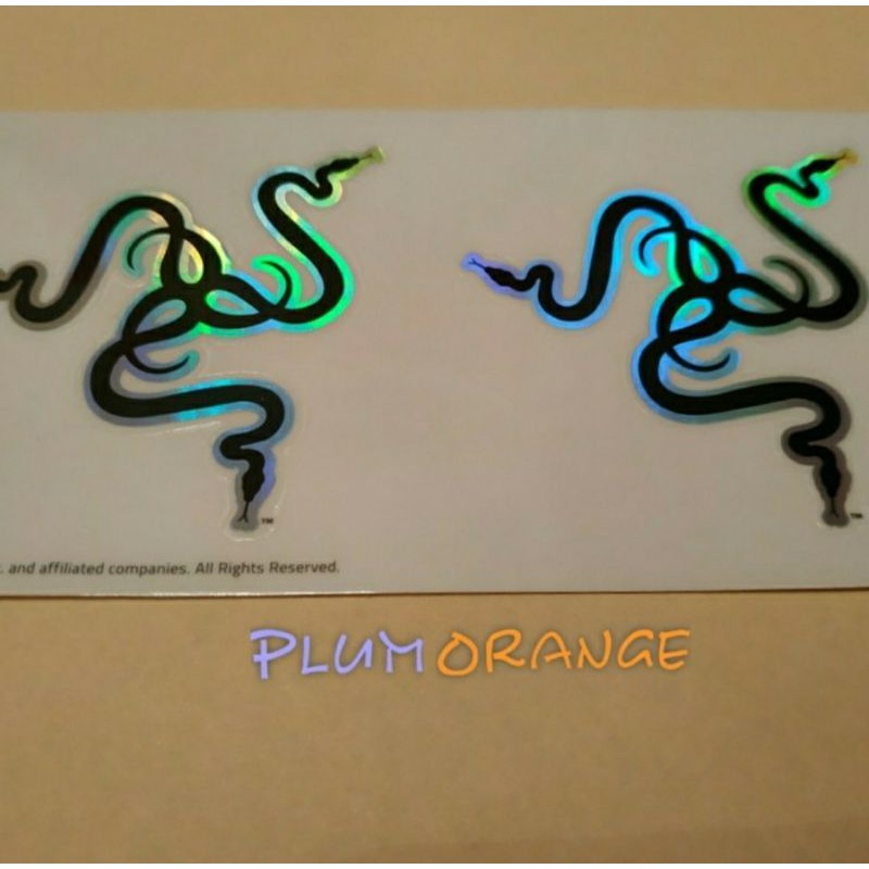 Jual Stiker Razer Sticker Hologram Original | Shopee Indonesia