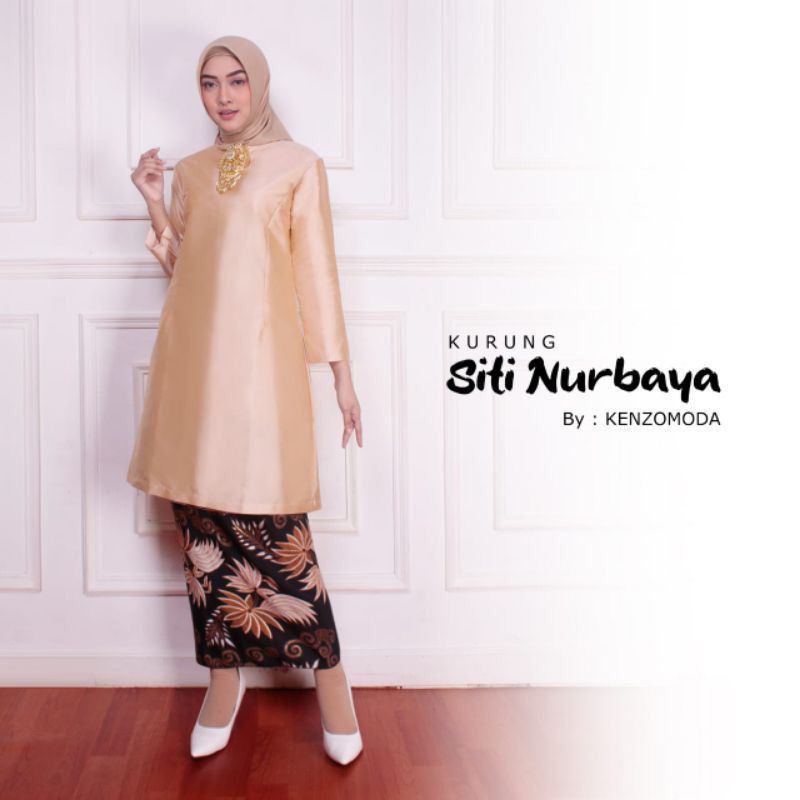 Jual Style Queen-Setelan Kebaya Kurung Siti Nurbaya Terbaru / Set Kebaya Kurung Melayu | Shopee ...