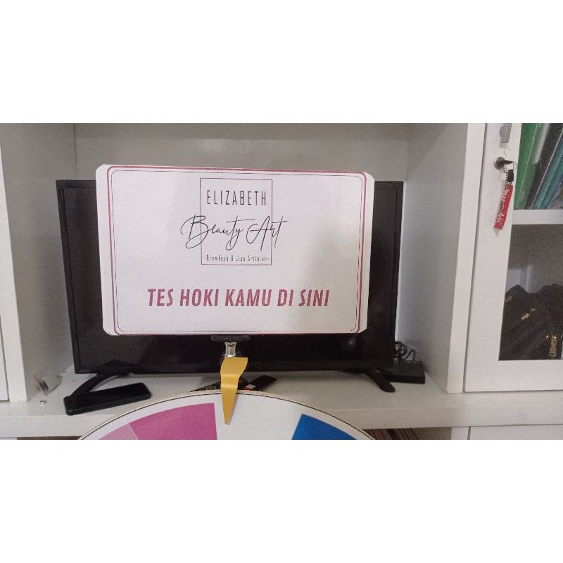 Jual RODA UNDIAN/ RODA PUTAR/MAINAN EDUKASI/ wheel of fortune/lucky ...