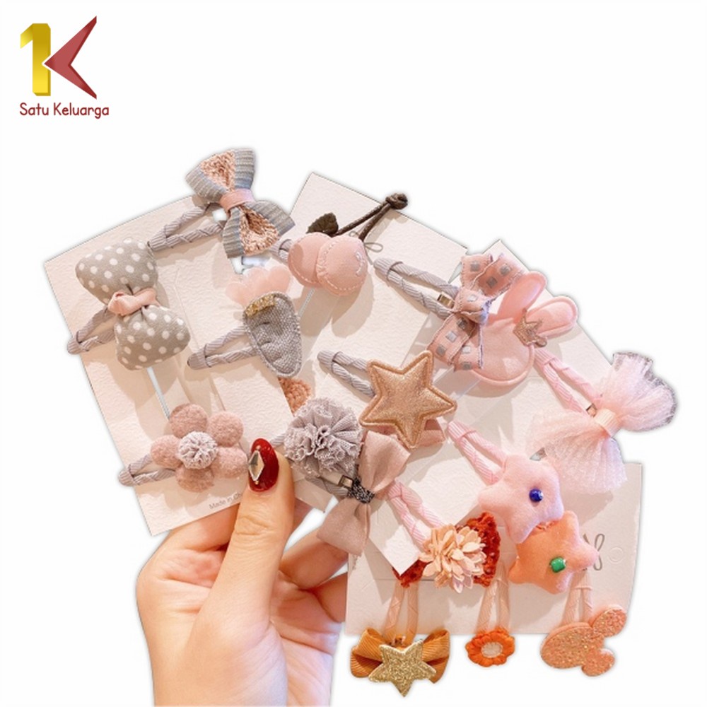 Jual Satu Keluarga Jepit Rambut Anak C340-C342 Baby Hair Clip Ala Korea ...