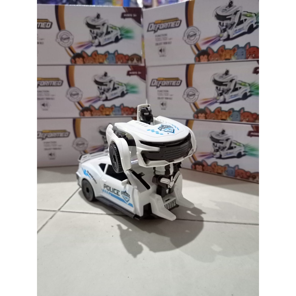 Jual ROBOT TRANSFORM POLISI MOBIL BERUBAH JADI ROBOT - ROBOT POLICE CAR ...